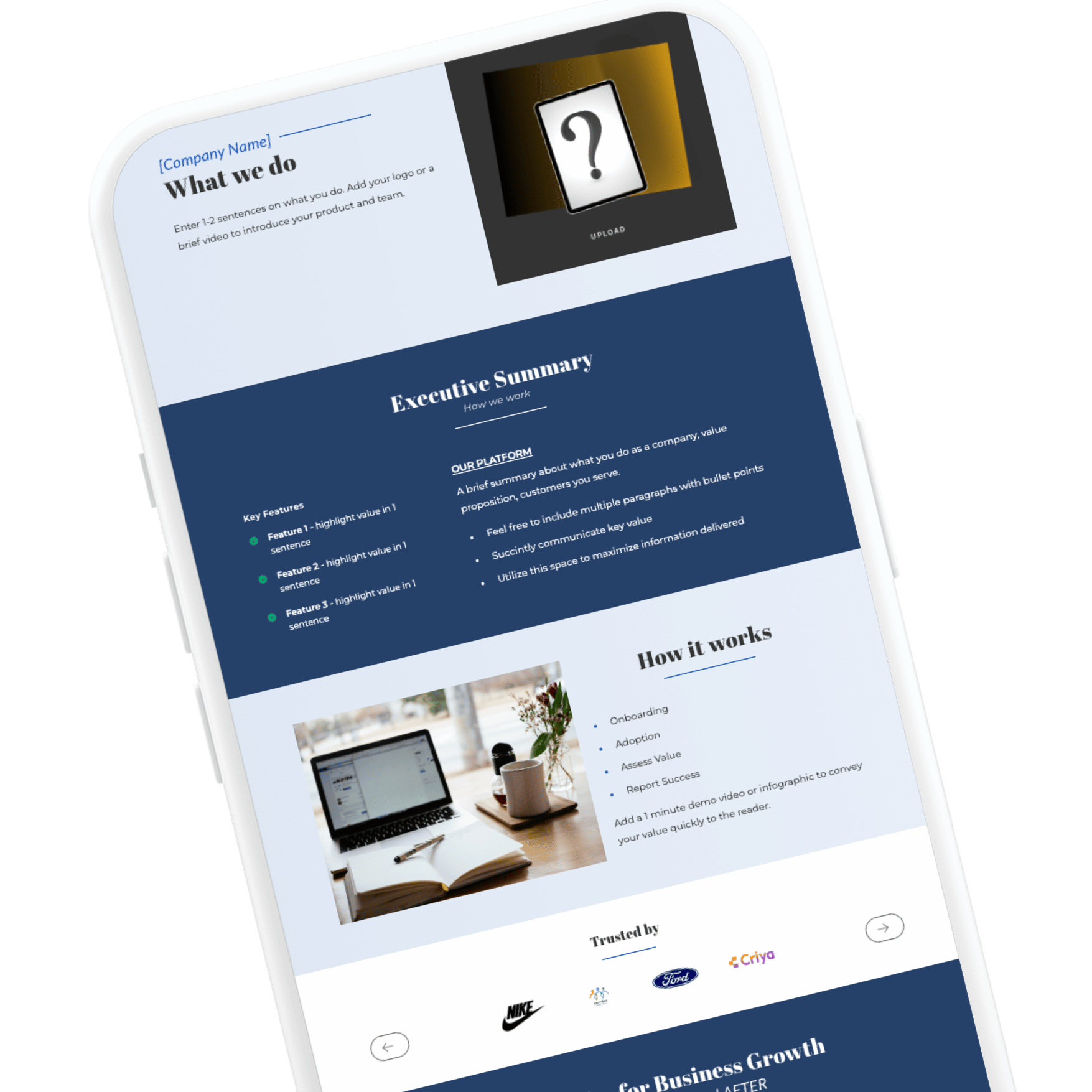 Template - 1 Pager - Technology Webflow Template | MegaTech